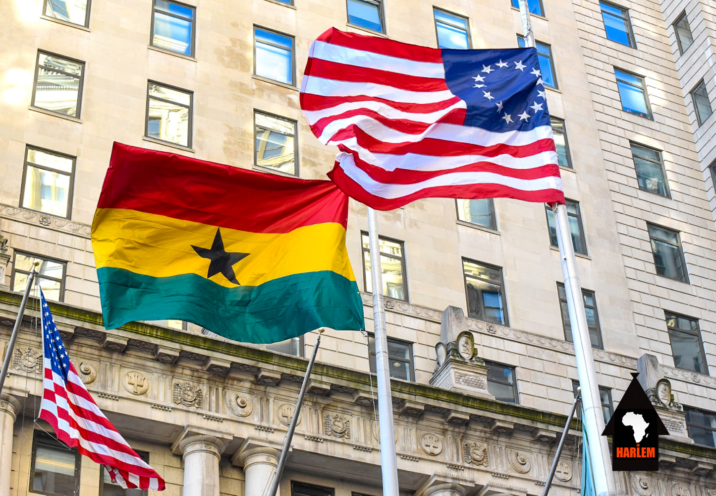 Ghanaian New Yorkers celebrate 66 years of independence with flag ...